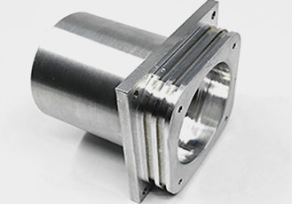 Custom Stainless steel machining round housing with nickel plating for GPS tracking system
