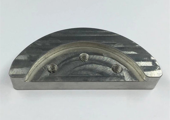 high precision cnc custom machining lathe semi-circle turning parts aluminum stainless steel with deburring finishing