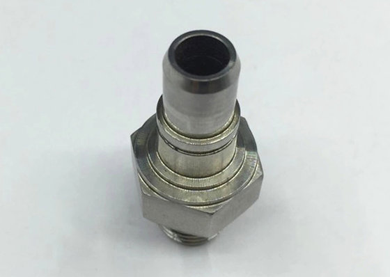 oem high precise cnc tapping machining inner hollow printer shaft short shaft with aluminum screw threads