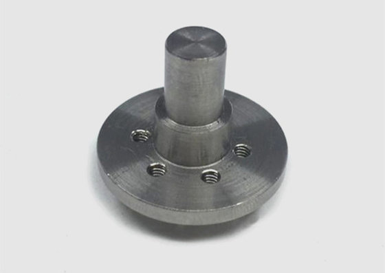 high performance cnc turning transmission main shaft with inner threads for metal recycling machinery industry