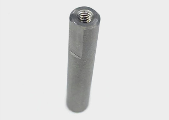 custom made precision machining stainless steel rotor water pump shaft parts with threads for washing machine