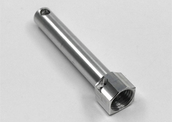 iso factory polished nickel plating stainless steel optical hollow tube shaft cnc turned parts for uva and drones
