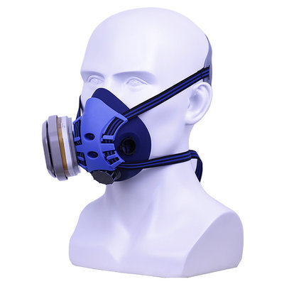 CE Safety Dustproof Half Face Gas Mask Respirator SCBA For Sale supplier