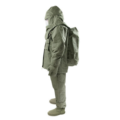 High Temperature Fireproof Fire Safety Heat Resistant Clothing Fire Fighting Equipment supplier