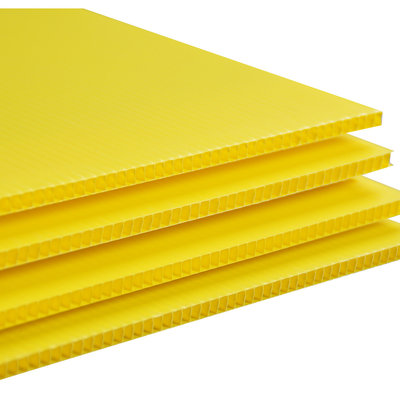 Factory Price Colored Coreflute/ Corrugated/ Correx PP Plastic Hollow Sheet 4 x 8