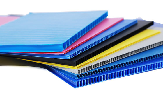 Factory Price Colored Coreflute/ Corrugated/ Correx PP Plastic Hollow Sheet 4 x 8