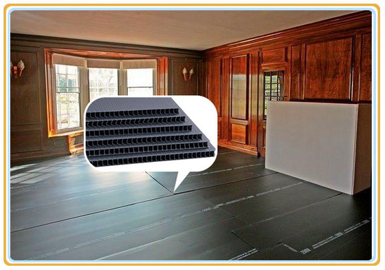 Recycle PP Corrugated Sheet 2mm 3mm 4mm  Correx/Coroplast/Corflute Protective Floor Covering