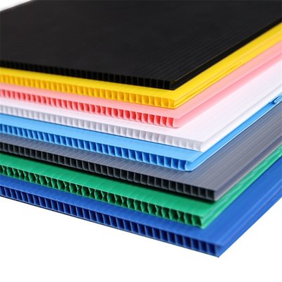 Waterproof PP Plastic Coroplast Corex Corflute Cartonplast Sheets