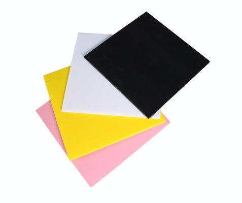Colored Coroplast Twinwall Corrugated Plastic Sheet / Cor Plastic Sheet