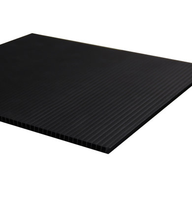 4X8 Black PP Hollow Sheet Corflute Floor Protection