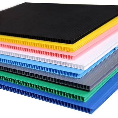 4X8 Black PP Hollow Sheet Corflute Floor Protection