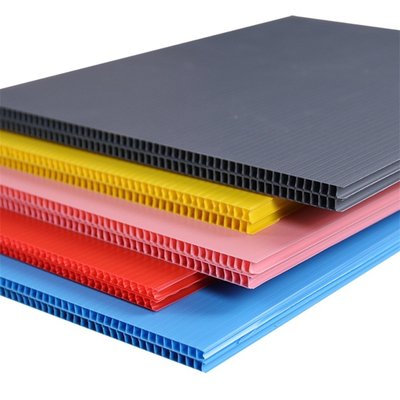 High Quality Fluted Polypropylene/Brown Corrugated Plastic Sheets