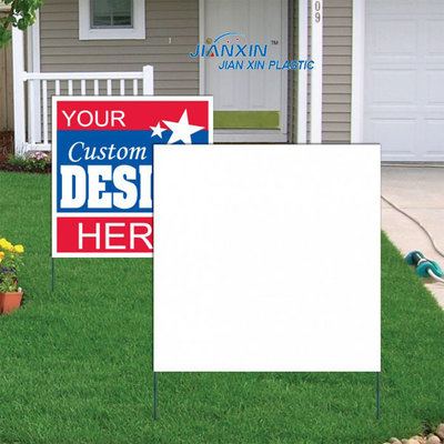 White Polypropylene Corrugated Plastic Sheets /Advertisement  Correx  Printing Board
