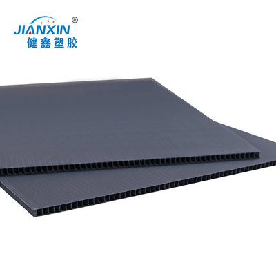 Black Corrugated Plastic Sheets 4x8/ 2-12mm Non -pollution Coroplast Sheets