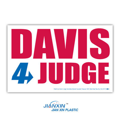 Custom Coroplast Signs/Polypropylene Corrugated Plastic Sheets 4x8