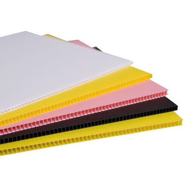 Custom Print Polypropylene Hollow Board/Large Corrugated Plastic Sheets