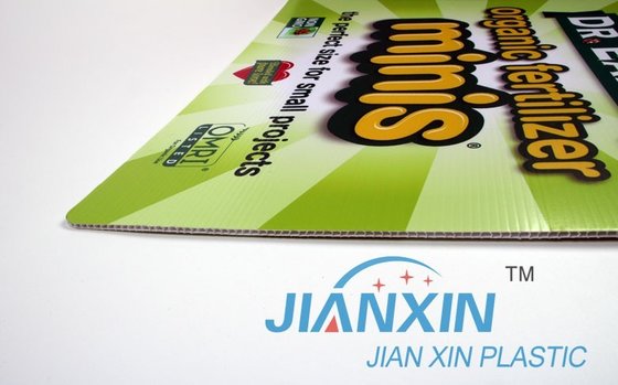 Plastic Core Flute Board Sign