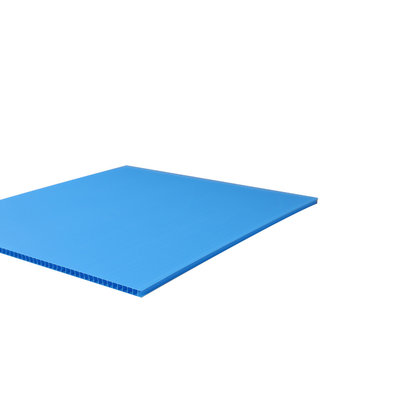 Blue PP Corrugated Plastic Sheet,Waterproof Polypropylene Plastic Sheet