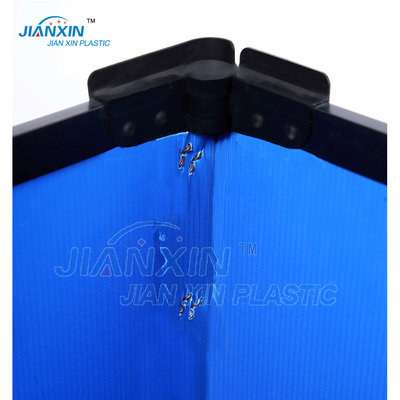 Factory Made Recycled Plastic PP Coroplast / Corrugated Fold Box/ Corflute Boxes