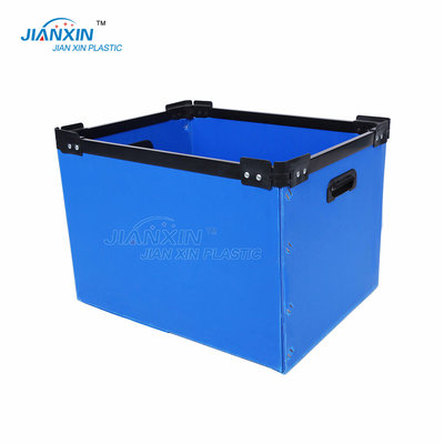 Factory Made Recycled Plastic PP Coroplast / Corrugated Fold Box/ Corflute Boxes
