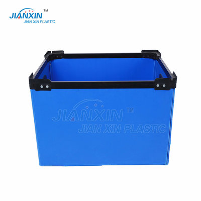 Factory Made Recycled Plastic PP Coroplast / Corrugated Fold Box/ Corflute Boxes