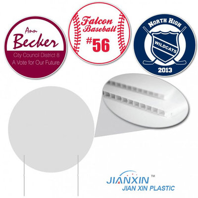 PP Polypropylene Plastic Coroplast Yard Signs, PP Hollow Sheet for Yard Signs