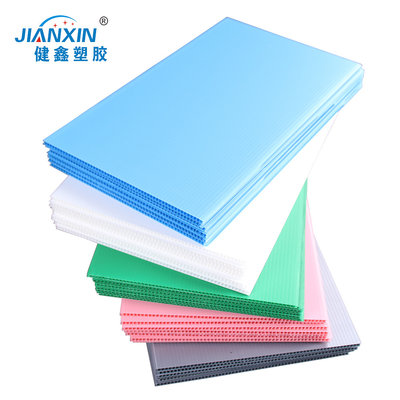 Blue PP Corrugated Plastic Sheet,Waterproof Polypropylene Plastic Sheet