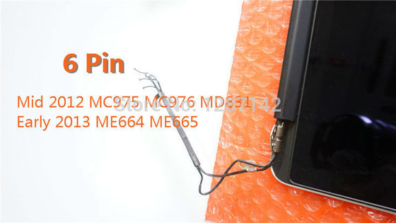 Original For Macbook Pro Retina 15.4 A1398 LCD LED Screen Display Assembly 2012 MC975 MC976 High quality