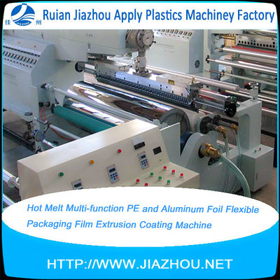 Hot Melt Multi-function PE and Aluminum Foil Flexible Packaging Film Extrusion Coating Machine