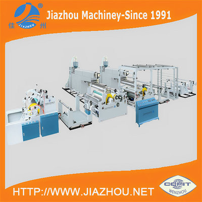 One or Two Side Extruder Coating PP PE Printed BOPP Film Woven Bag Lamination Machine