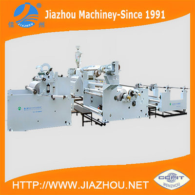 New Design One Side Single Screw T Die Automatic Heating Coating Extrusion Machine Line