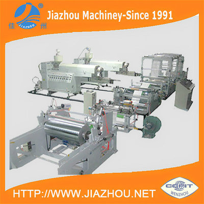 Single or Double Side Sandwich Plastic Film Coating Extrusion PP PE Woven Laminating Machi