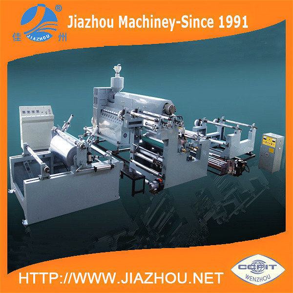 Non-stop Roll Changing Paper Board Winder Coating Poly PE Film Extruder Machine