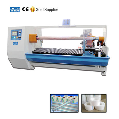 JC-C01 Full Automatic high precision single shaft adhesive tape log roll cutting machine