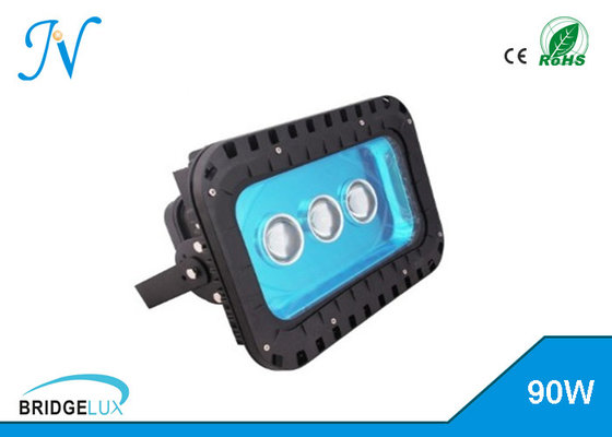 90W Industrial Outdoor Led Flood Lights Cool White 120° Beam Angel