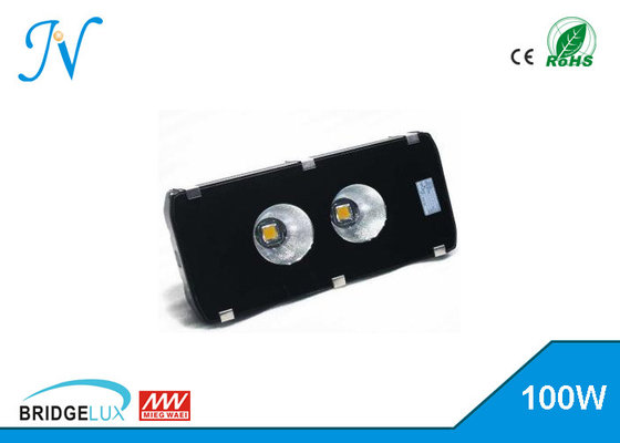 Black Bridgelux 100W Led Tunnel Lights With Meanwell Driver And Aluminum Housing