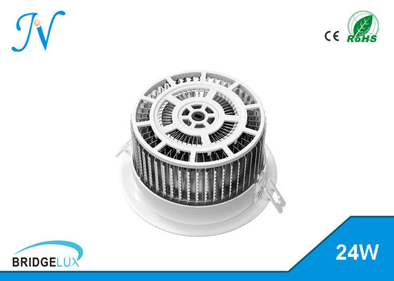 Energy Efficient Adjustable Recessed Led Downlight , 24w Led Wall Washer Downlight