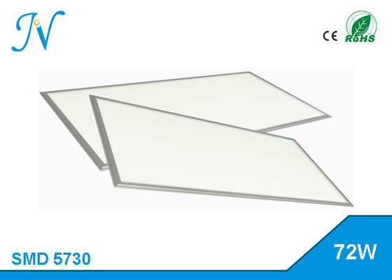 High Power 72W Thin Led Flat Panel Lights 6000k / Led Ceiling Panel Lights