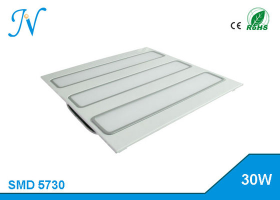 Interior 30W Led Flat Panel Lights With White Housing , High Brightness