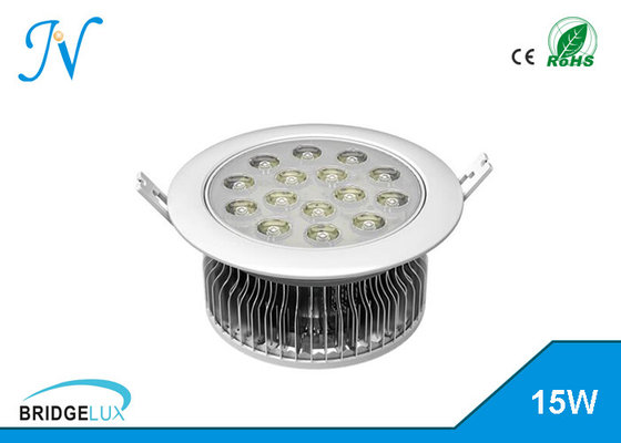 Commercial 15W Led Recessed Downlight Dimmable Led Down Lights AC100V - 240V