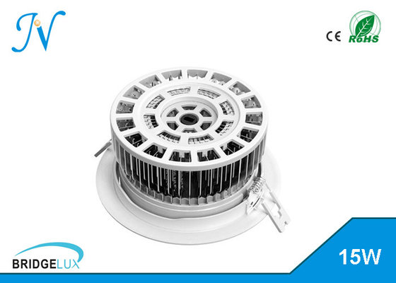 Commercial 15W Led Recessed Downlight Dimmable Led Down Lights AC100V - 240V