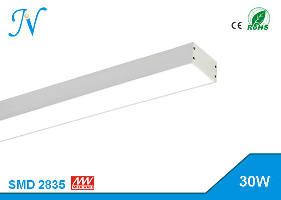 Modern Recessed Linear Suspension Led Lighting 2400Lm For Stair Lighting