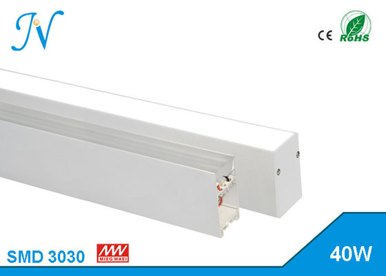 Waterproof White 40W Led Linear Light Fixtures , Linear Led Lamps