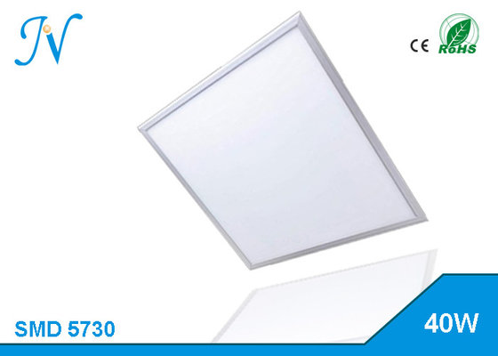 Indoor 40W Led Flat Panel Lights , Warm White 600x600 Led Panel Light 2700K