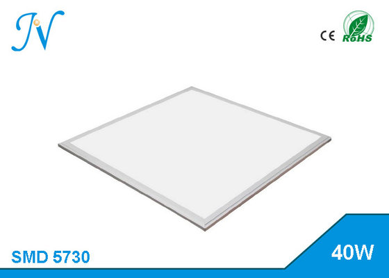 Indoor 40W Led Flat Panel Lights , Warm White 600x600 Led Panel Light 2700K