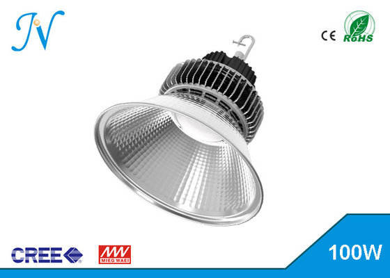 Round Induction Cree Led High Bay Light 100W for Exhibation Hall , Shopping Mall