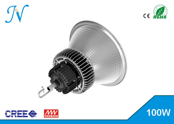 Round Induction Cree Led High Bay Light 100W for Exhibation Hall , Shopping Mall