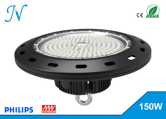 UFO LED High Bay Lights 150W AC 90-305V With MEANWELL Driver For Warehouse and Supermarket