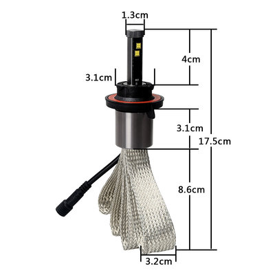 Hot Sell 5800lm 60W H4 H13 9004 9007 LED Car Light 10-30V DC LED Headlight IP68
