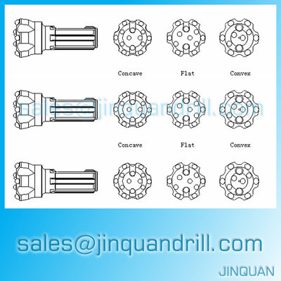 High Quality Rock Drilling DTH Bits SD4,DHD350,COP64,QL 50,Mission 80,SD12,DHD112,NUMA120